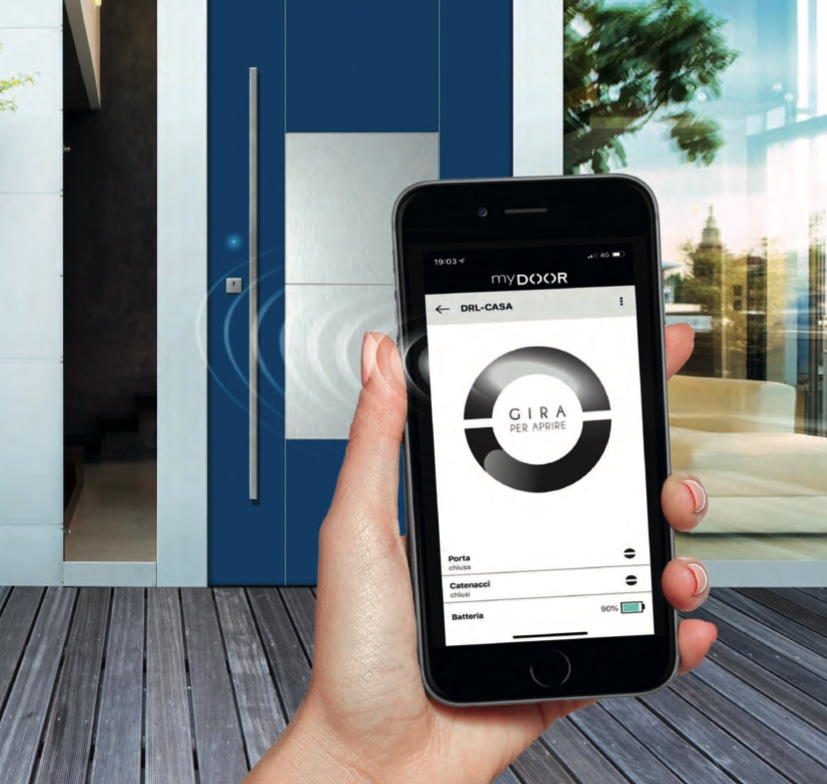 Porte électronique Next Elettra | Cobeco - Dierre: Portes blindées